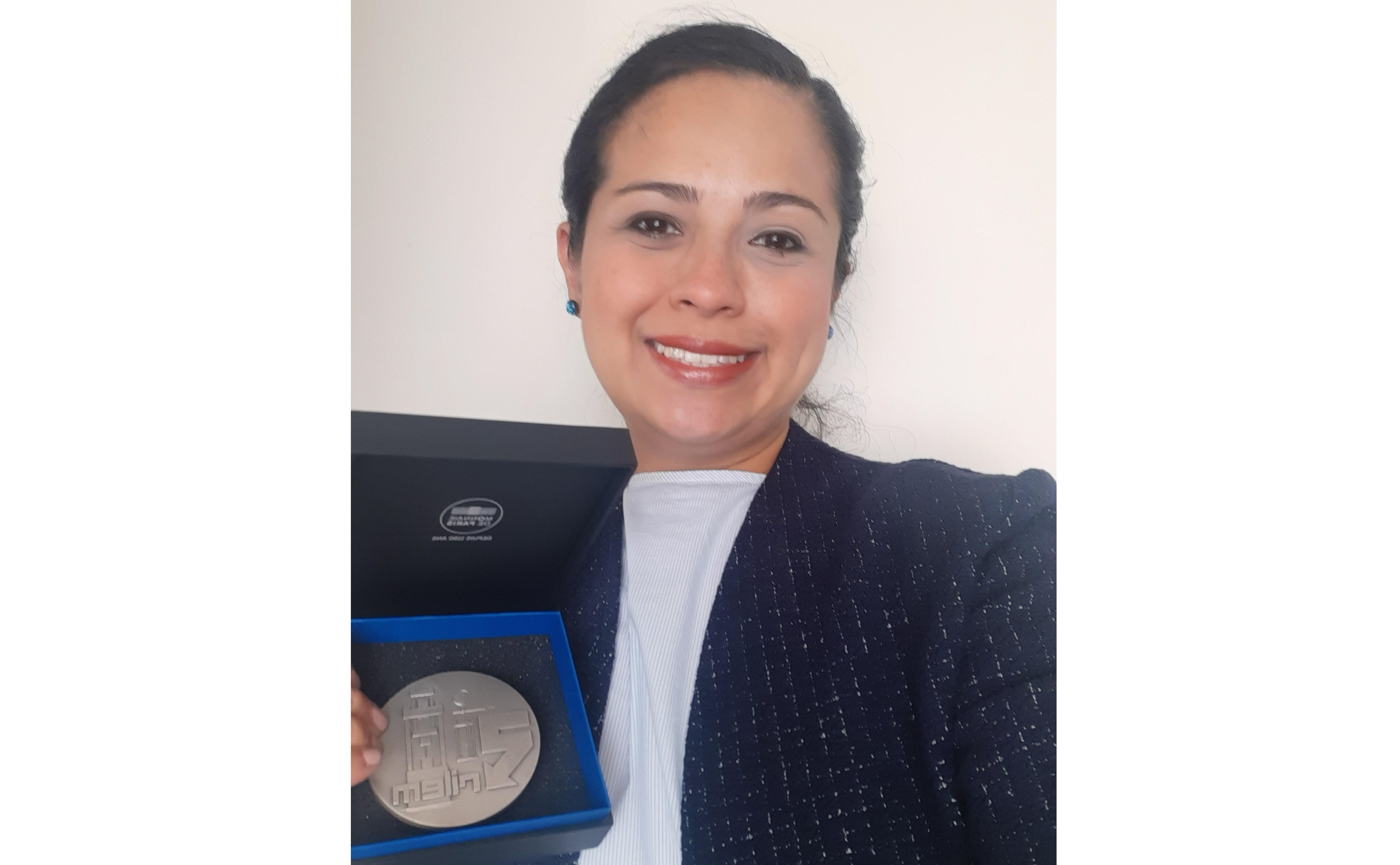 Susan Bernal L'Hermite medallist 2022