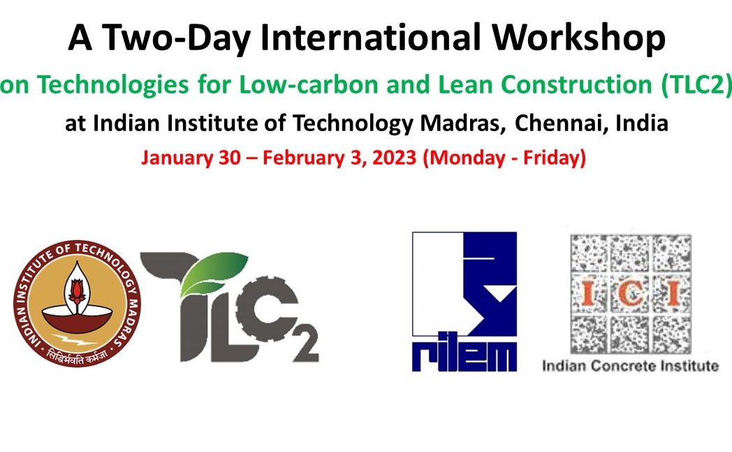 2nd International Workshop on Technologies for Low-Carbon & Lean Construction (TLC2)