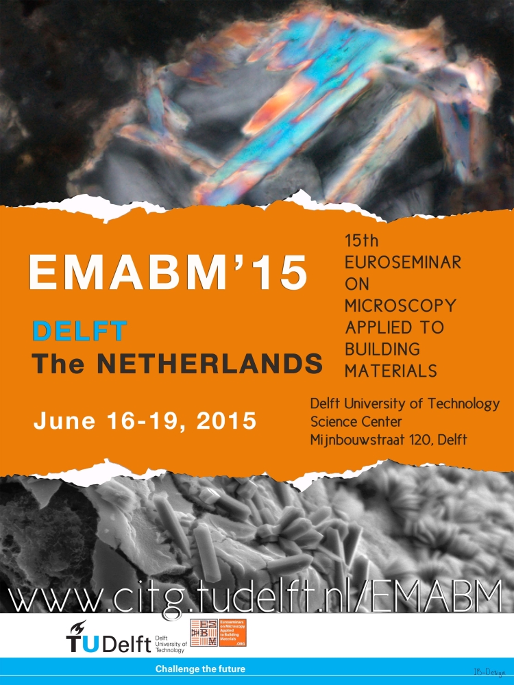 15th Euroseminar on Microscopy Applied to Building Materials, 16-19 June 2015, Delft, The ...